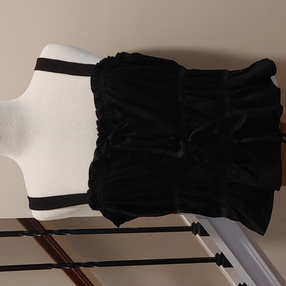 INC International Concepts | Tops | Inc Black Ruched Spaghetti Strap ...